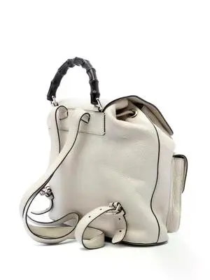 Gucci 2016-2026 Grained Calfskin Bamboo Tassel Backpack