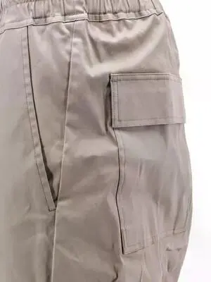 Rick Owens Drawstring-waist Cotton Trousers - Neutrals