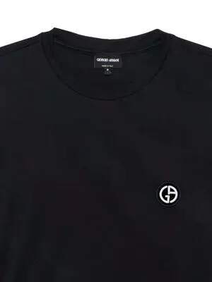 Giorgio Armani Logo-patch Short-sleeve T-shirt