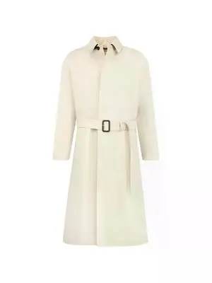 TOM FORD Belted Cotton-blend Coat