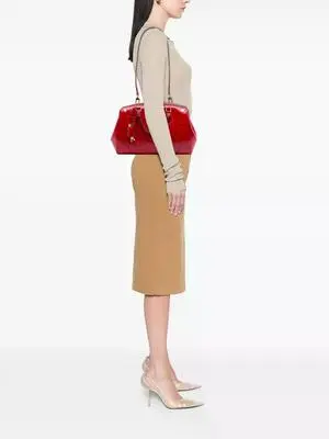 LOUIS VUITTON 2015 Monogram Vernis Santa Monica Satchel