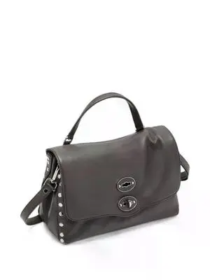 ZANELLATO Small Postina® Leather Stud-embellished Tote Bag