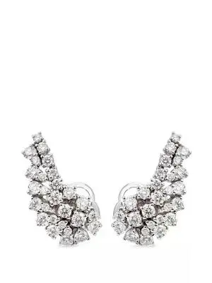 ZYDO Climber Diamond Earrings - Silver