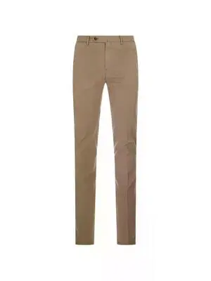 PT TORINO Pressed-crease Trousers - Brown