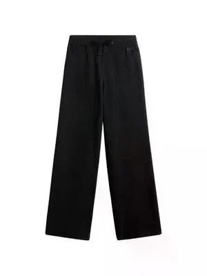 Woolrich Drawstring Knitted Trousers - Black