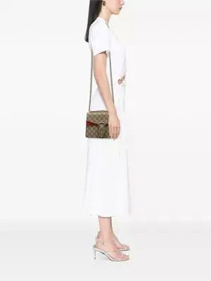 Gucci 2016-2026 Small Gg Supreme Dionysus Crossbody Bag - Neutrals