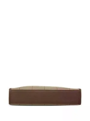 Burberry Vintage Check Canvas Clutch Bag