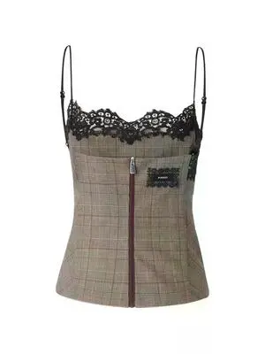 Pinko Zip Up Camis Tanks For Women