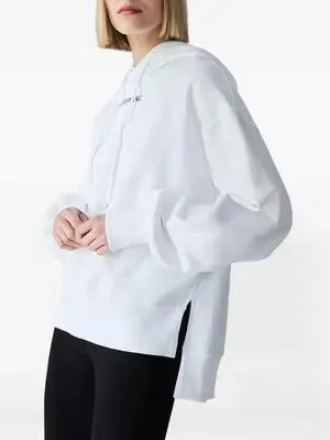 Vera Wang Logo Print Oversized Hoodie