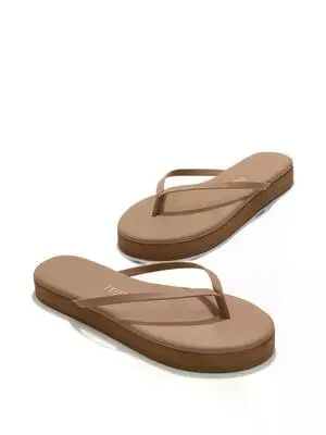 Tkees Lily Platform Leather Flat Sandals