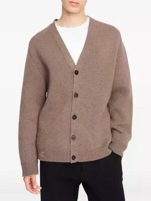 BARRIE Double-faced Cashmere Cardigan