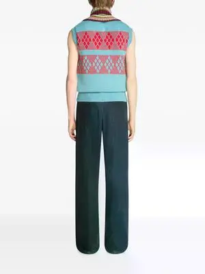 Dries Van Noten Loose Overdyed Pants