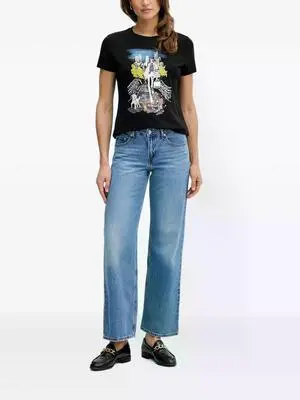 Dkny Graphic-print Short-sleeve T-shirt