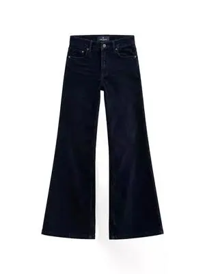 LOIS Corduroy Wide-leg Jeans - Blue