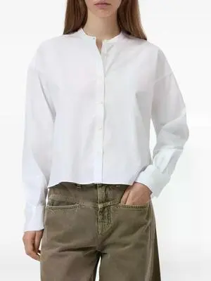 Closed Organic Cotton Band Collar Shirt