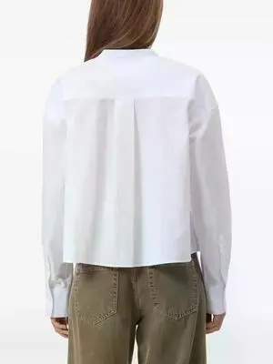 Closed Organic Cotton Band Collar Shirt