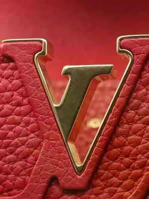 LOUIS VUITTON 2020 Taurillon Mini Capucines Satchel
