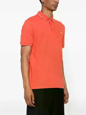 Paul & Shark Logo-patch Cotton Polo Shirt