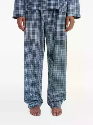 TEKLA Check-print Pajamas