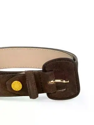 GIANNI CHIARINI Suede Buckle Belt