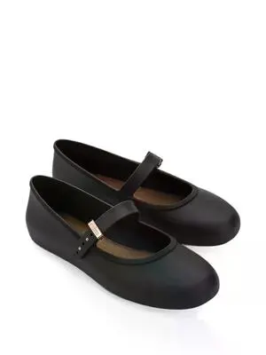 Melissa Soft Buckle-fastening Ballet Flats