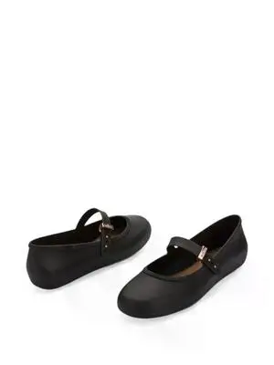 Melissa Soft Buckle-fastening Ballet Flats