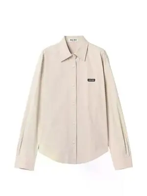 Miu Miu Stretch Poplin Shirt