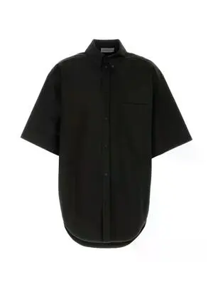 Balenciaga Logo-patch Oversized Shirt