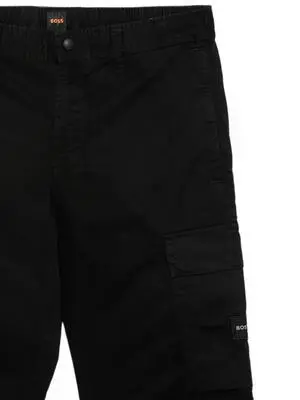 BOSS Logo-patch Cargo Trousers