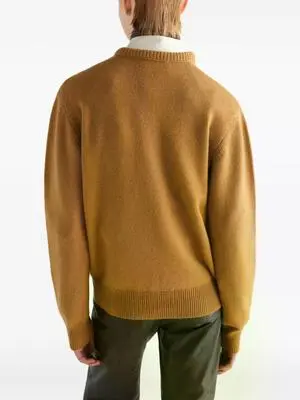 LEMAIRE V-neck Sweater In Cashmere