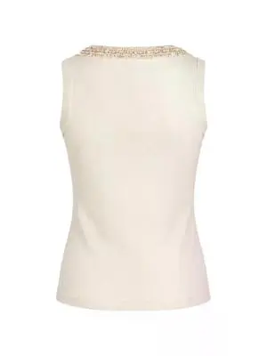 Fabiana Filippi Embellished Tank Top
