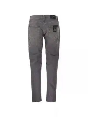 7 For All Mankind Belt-loop Buttoned Jeans