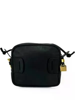 Loewe 1980-1990 Leather Anagram Crossbody Bag