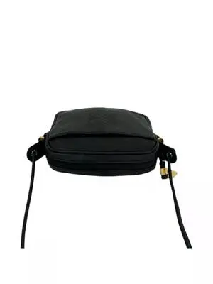 Loewe 1980-1990 Leather Anagram Crossbody Bag