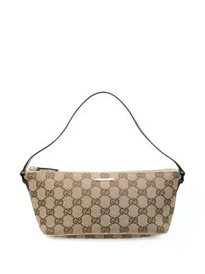 Gucci 2000-2015 Gg Canvas Boat Shoulder Bag