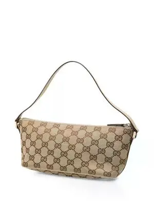 Gucci 2000-2015 Gg Canvas Boat Shoulder Bag