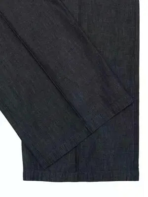 Edwin Haper Pleated Wide Leg Jeans