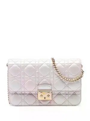 Dior Metallic Cross Body Bags