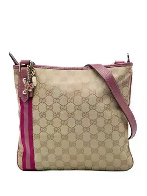 Gucci 2016-2026 Gg Canvas Jolicoeur Crossbody Bag - Neutrals