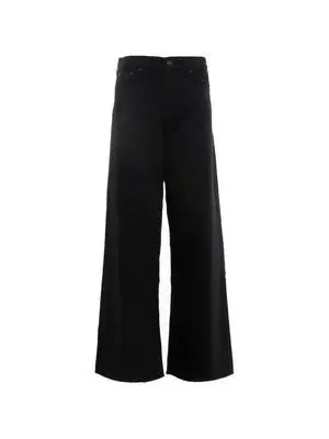 Rag & Bone Andi Wide-leg Jeans - Black