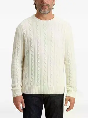 Woolrich Cable-knit Crew-neck Sweater