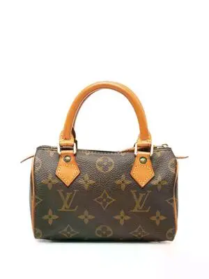 LOUIS VUITTON 1998 Monogram Mini Speedy Hl Satchel