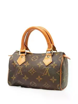 LOUIS VUITTON 1998 Monogram Mini Speedy Hl Satchel