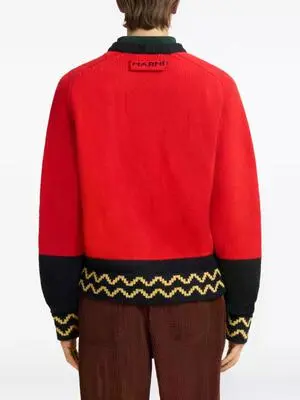 Marni Geometric-intarsia Sweater