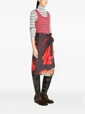Dries Van Noten Wrap Scarf-skirt