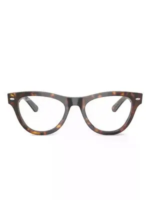 Ray-ban Tortoiseshell Cat-eye Glasses - Brown
