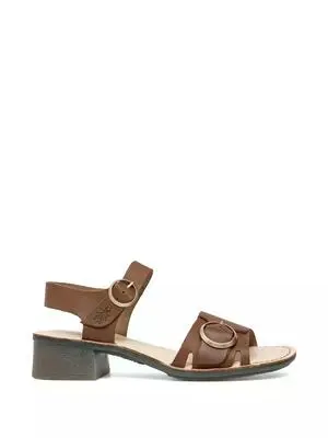 Fly London Ebli238fly Buckle-fastening Leather Sandals - Brown
