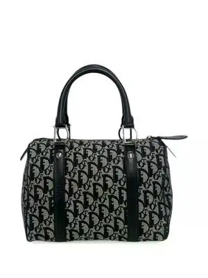 Dior 2010-2026 Mini Diorissimo Trotter Canvas Boston Bag