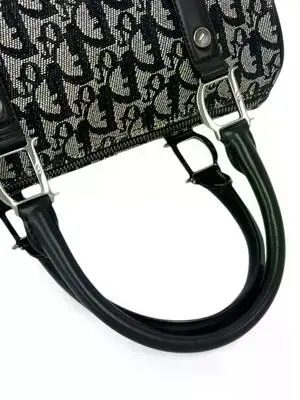 Dior 2010-2026 Mini Diorissimo Trotter Canvas Boston Bag