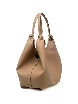 Dkny Paula Logo-plaque Tote Bag - Neutrals